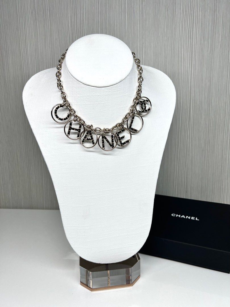 Chanel B19 Letter Charm Necklace, Women's Fashion, Jewelry & Organisers ...