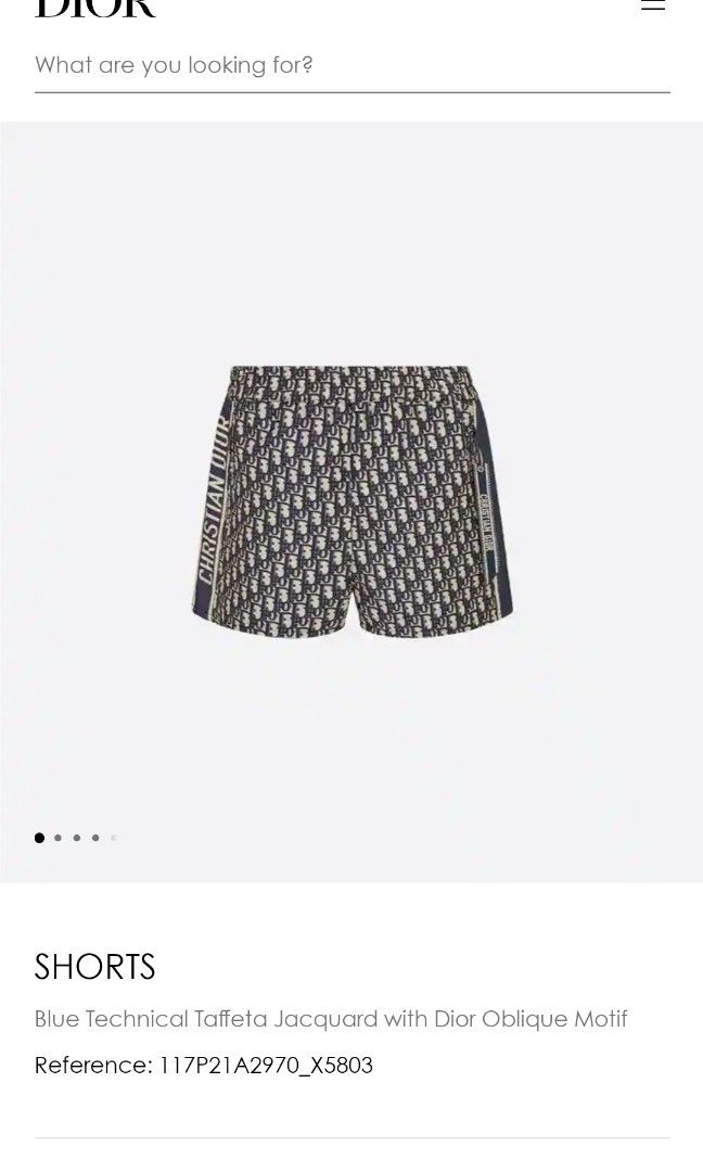 Christian Dior Oblique Shorts, Women's Fashion, Bottoms, Shorts on ...