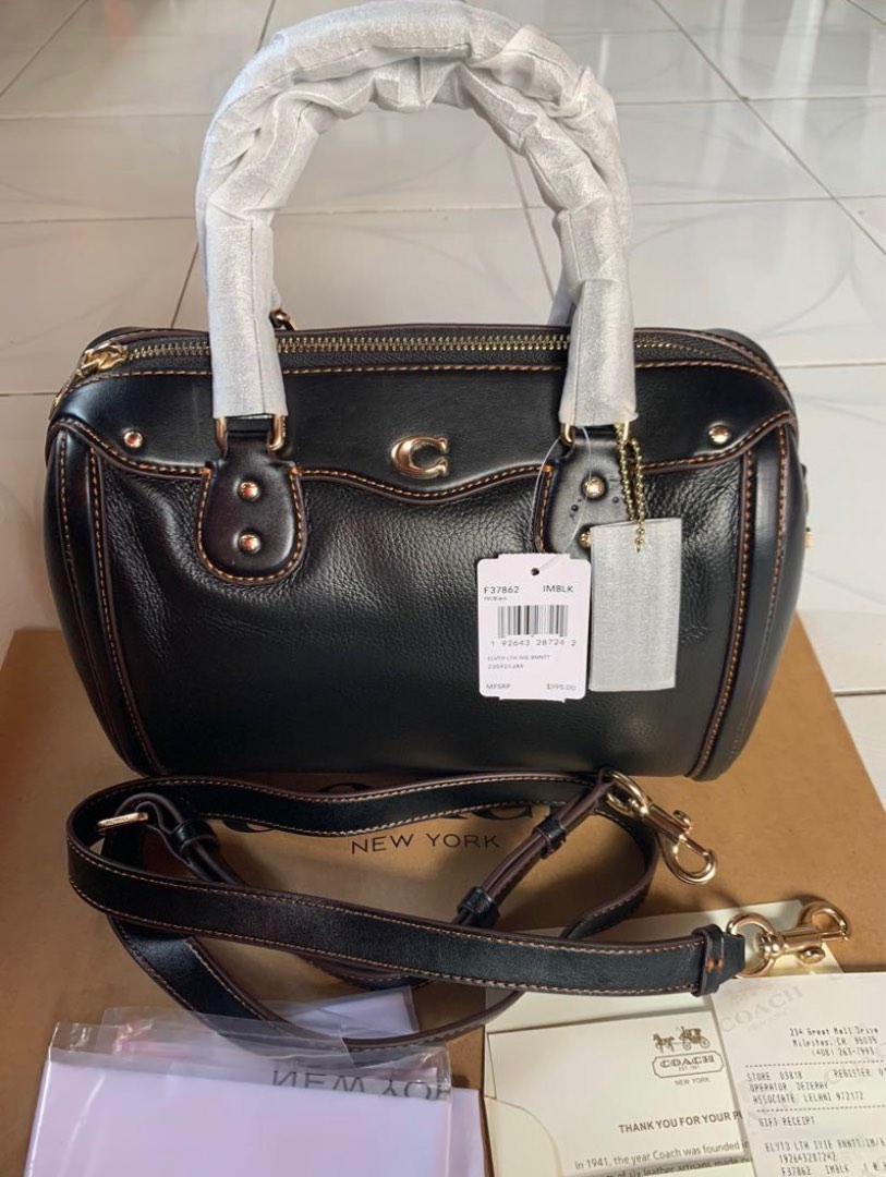Coach Bennett Satchel Bag, Women's Fashion, Bags & Wallets, Shoulder ...