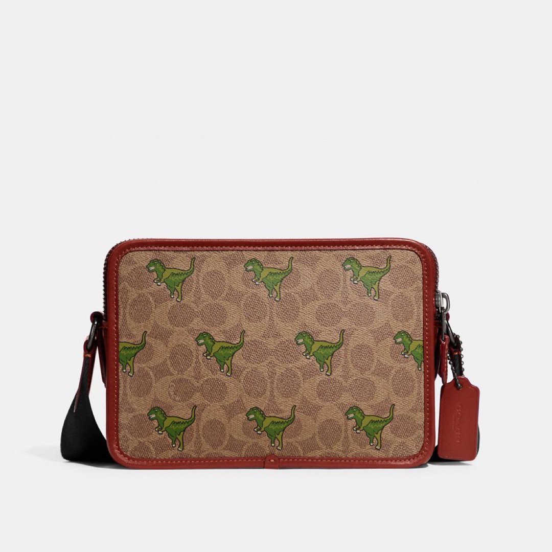 Coach Dino Charter Sling Bag, Men's Fashion, Bags, Sling Bags on Carousell