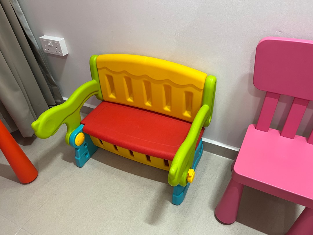 Convertible children pinic table bench, Babies & Kids, Baby Nursery ...