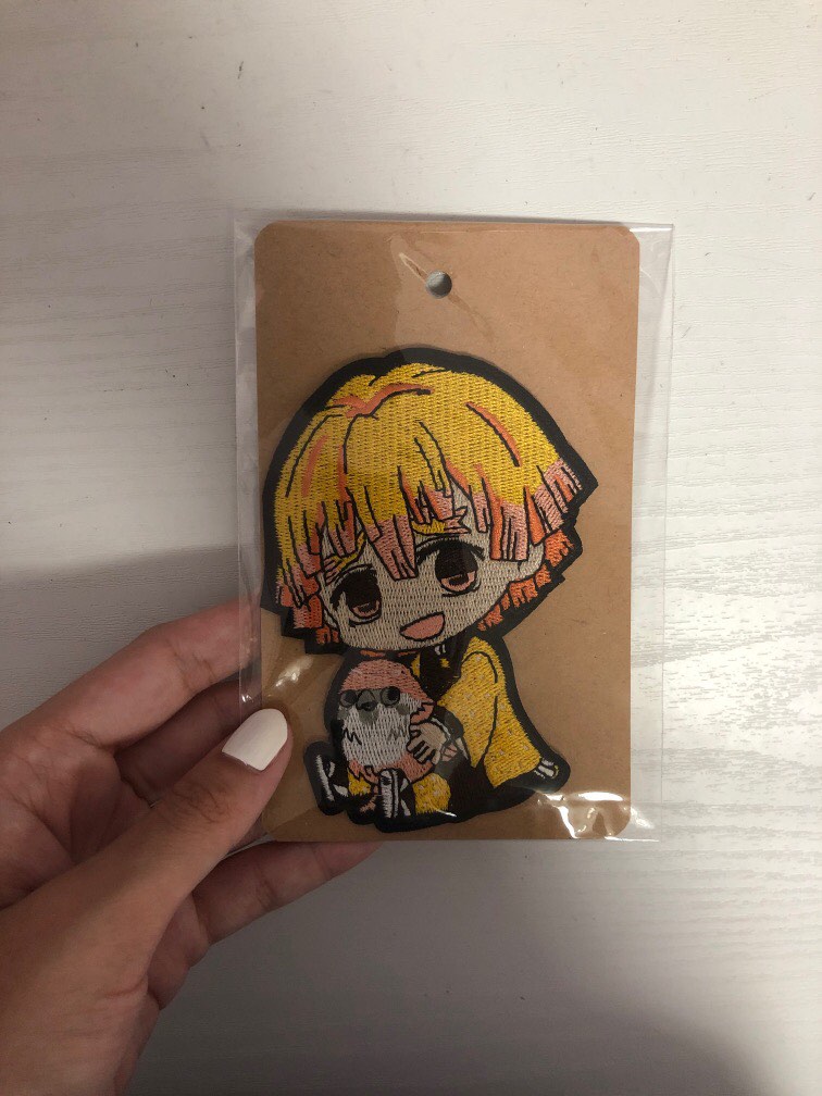 Demon Slayer Zenitsu Patch, Hobbies & Toys, Memorabilia & Collectibles, Fan Merchandise on Carousell