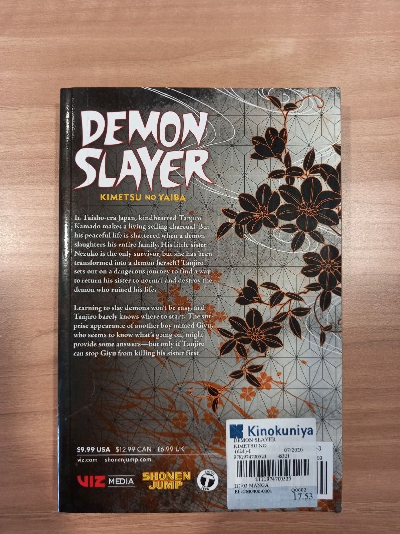 Demon Slayer--Volume 1, Hobbies & Toys, Books & Magazines, Comics ...
