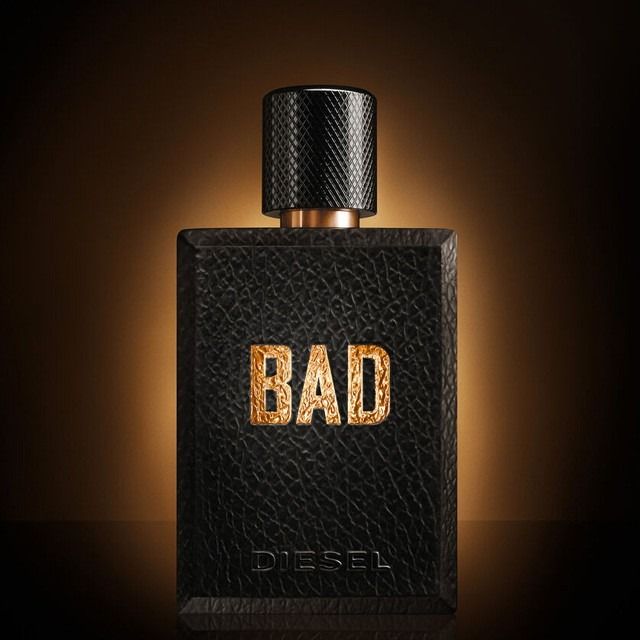 Diesel Bad EDT for Men (50ml/75ml/100ml/125ml) Eau de Toilette Black ...