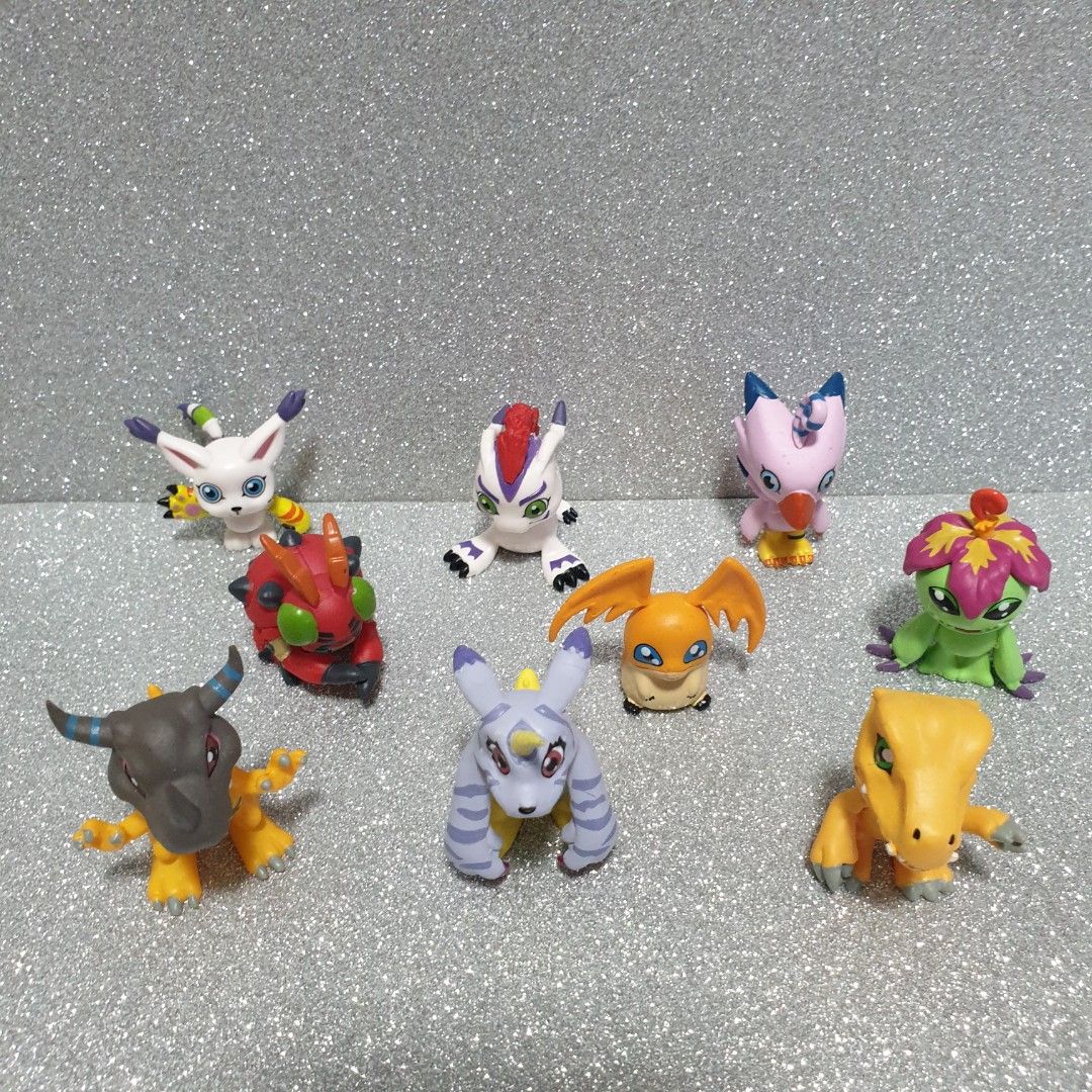 Digimon figures set of 9 cute not Pokemon, Hobbies & Toys, Toys & Games ...