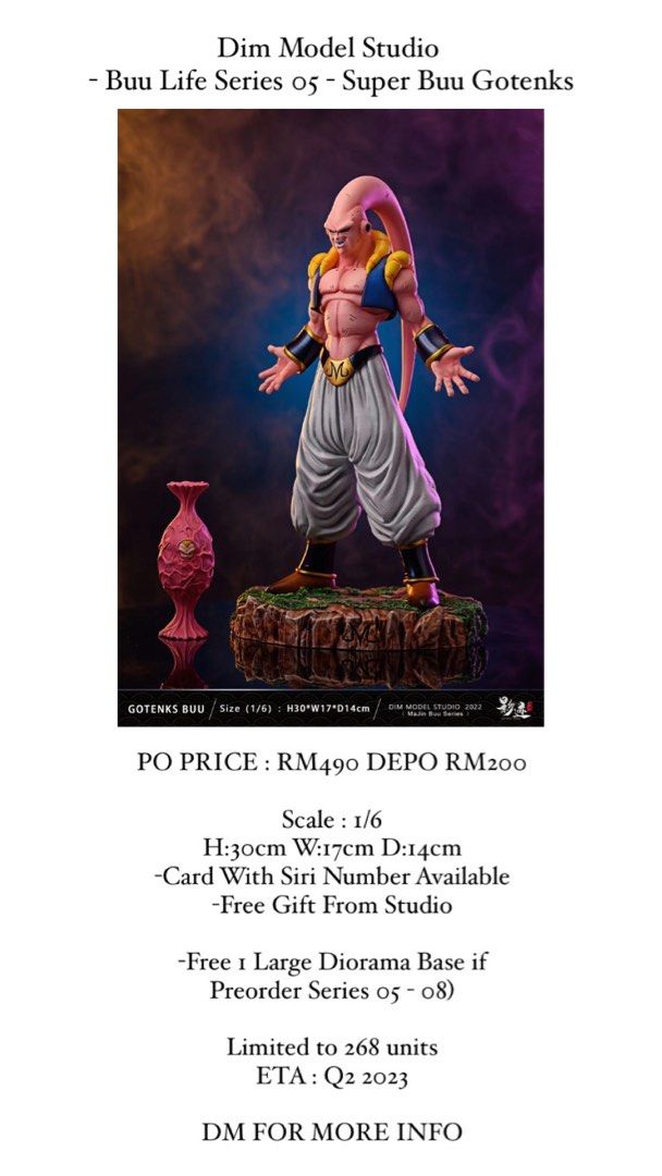 Dim Model Studio - Buu Life Series 05 - Super Buu Gotenks, Hobbies ...