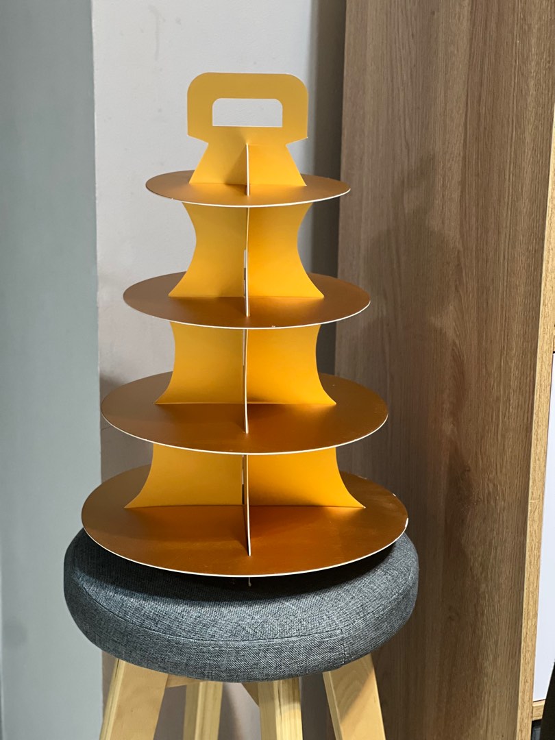 Disposable 3-tiers high tea set, Hobbies & Toys, Stationery & Craft ...