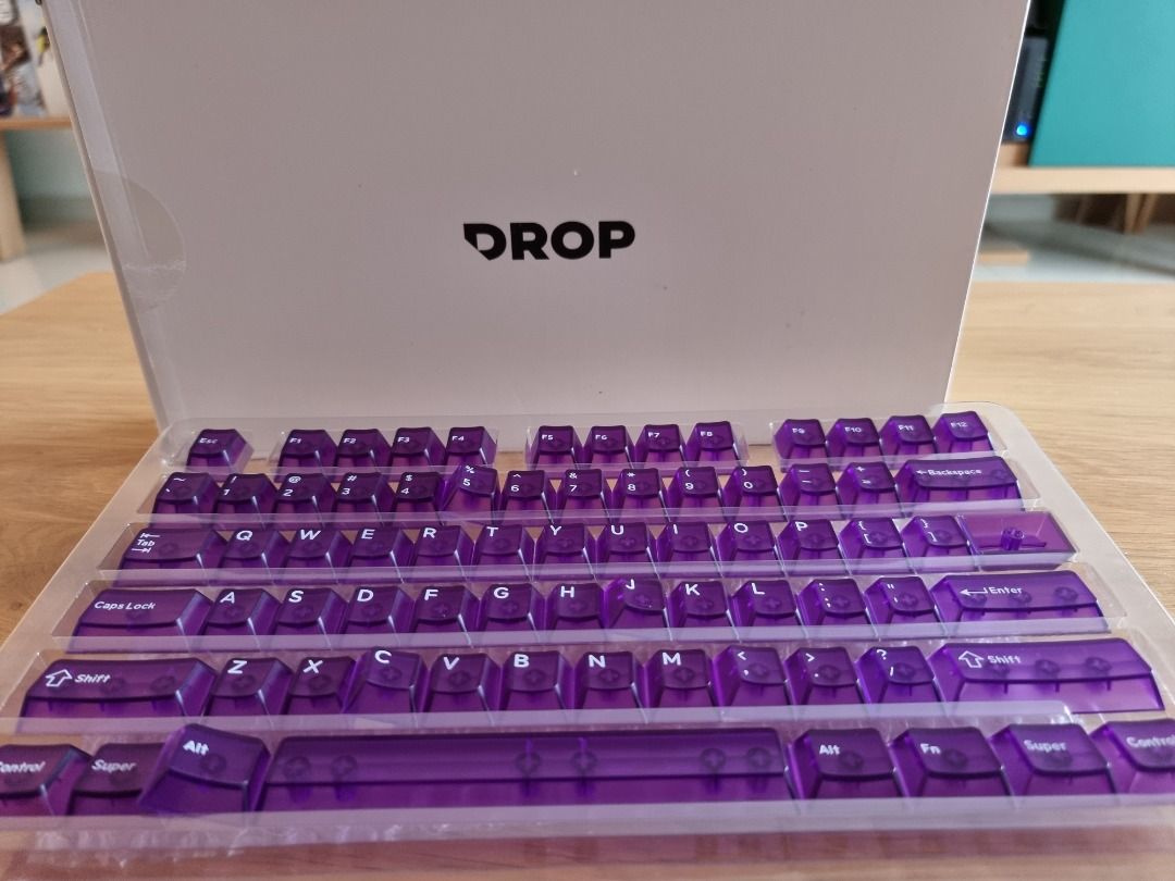DROP + MITO KEYSTERINE KEYCAP SET - GRAPE, Computers & Tech, Parts ...