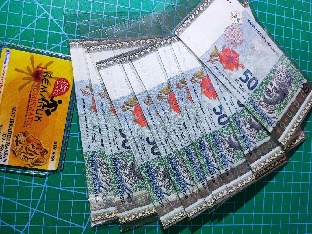 Duit Nombor Cantik Set 9 Keping 1001-9009, Hobbies & Toys, Collectibles & Memorabilia, Currency ...