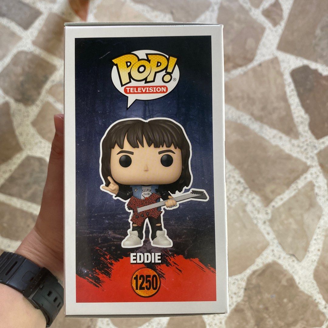 Stranger things Eddie Munson Funko pOp, Hobbies & Toys, Toys & Games on ...