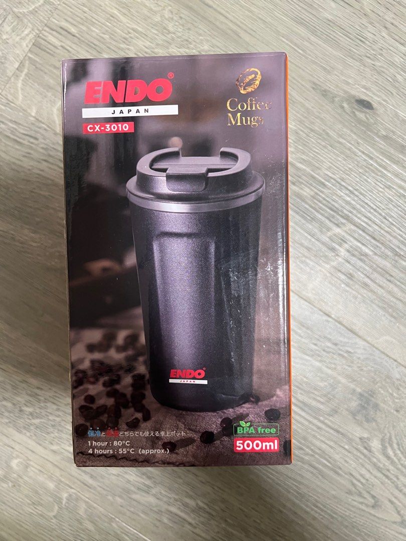 Endo Thermal Mug 500ml (BN) STTOKE, Furniture & Home Living ...