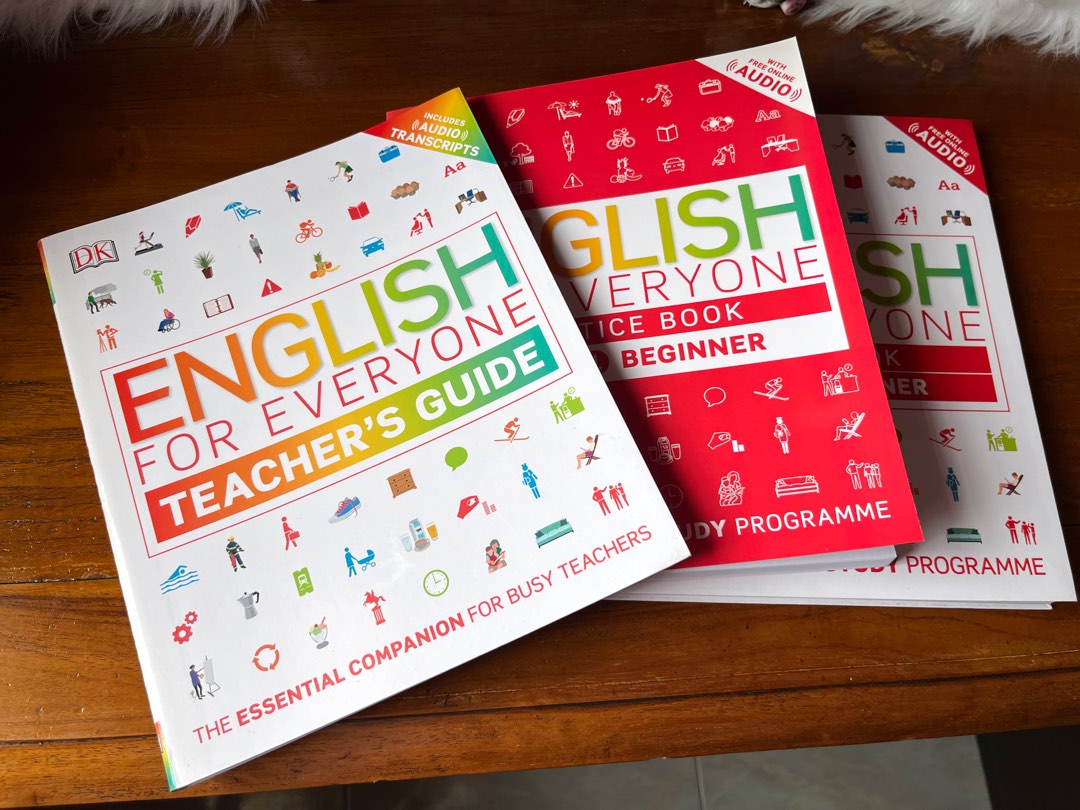 English For Everyone (Teacher guide & Lvl 1 books), Hobbies & Toys ...