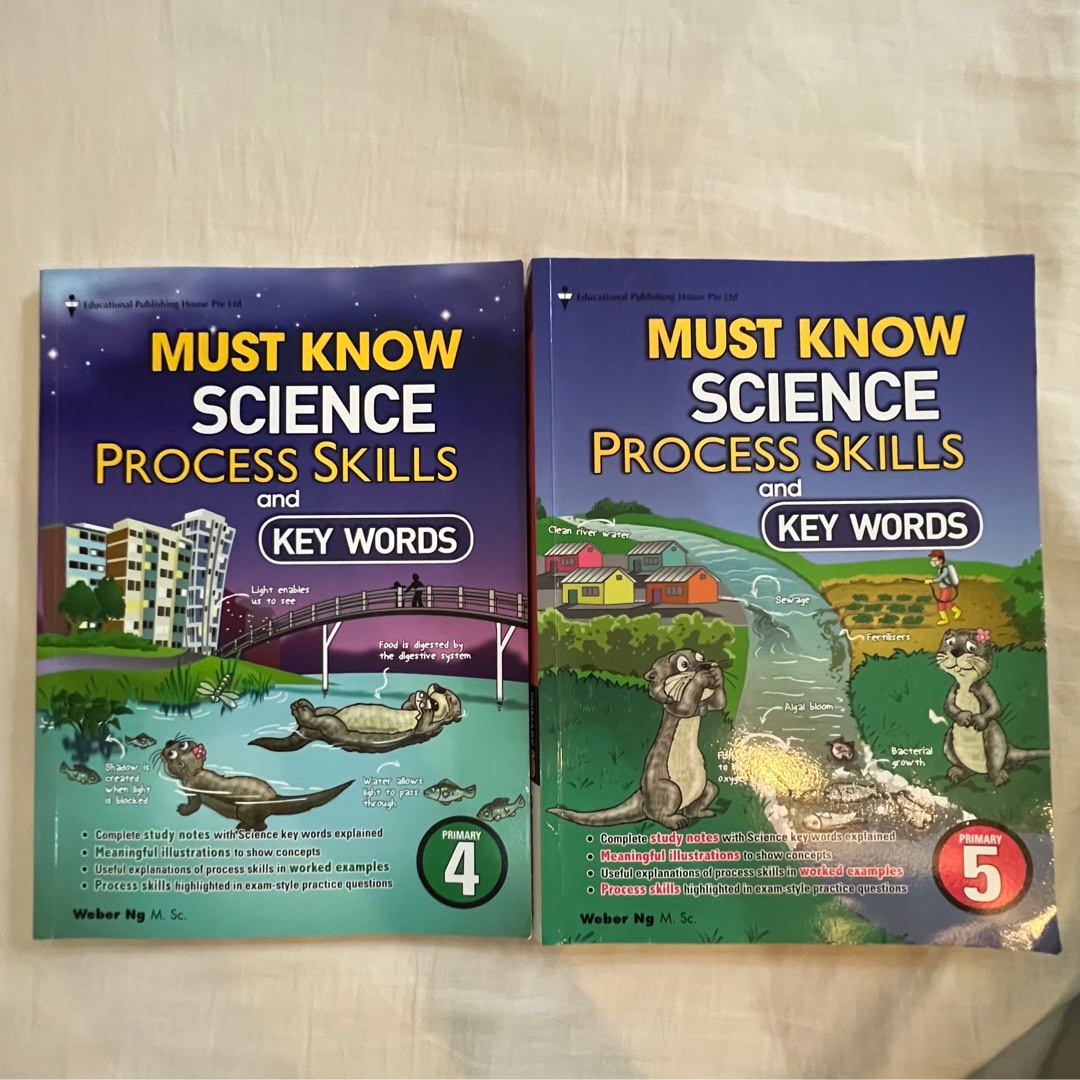 EPH P4 / P5 Must Know Science Process Skills and Key Words Assessment ...