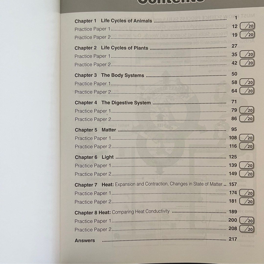 EPH P4 / P5 Must Know Science Process Skills and Key Words Assessment ...