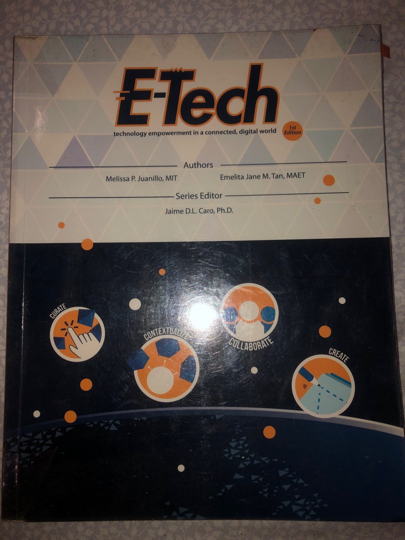 E-Tech: Technology Empowerment in a connected digital world SHS ...