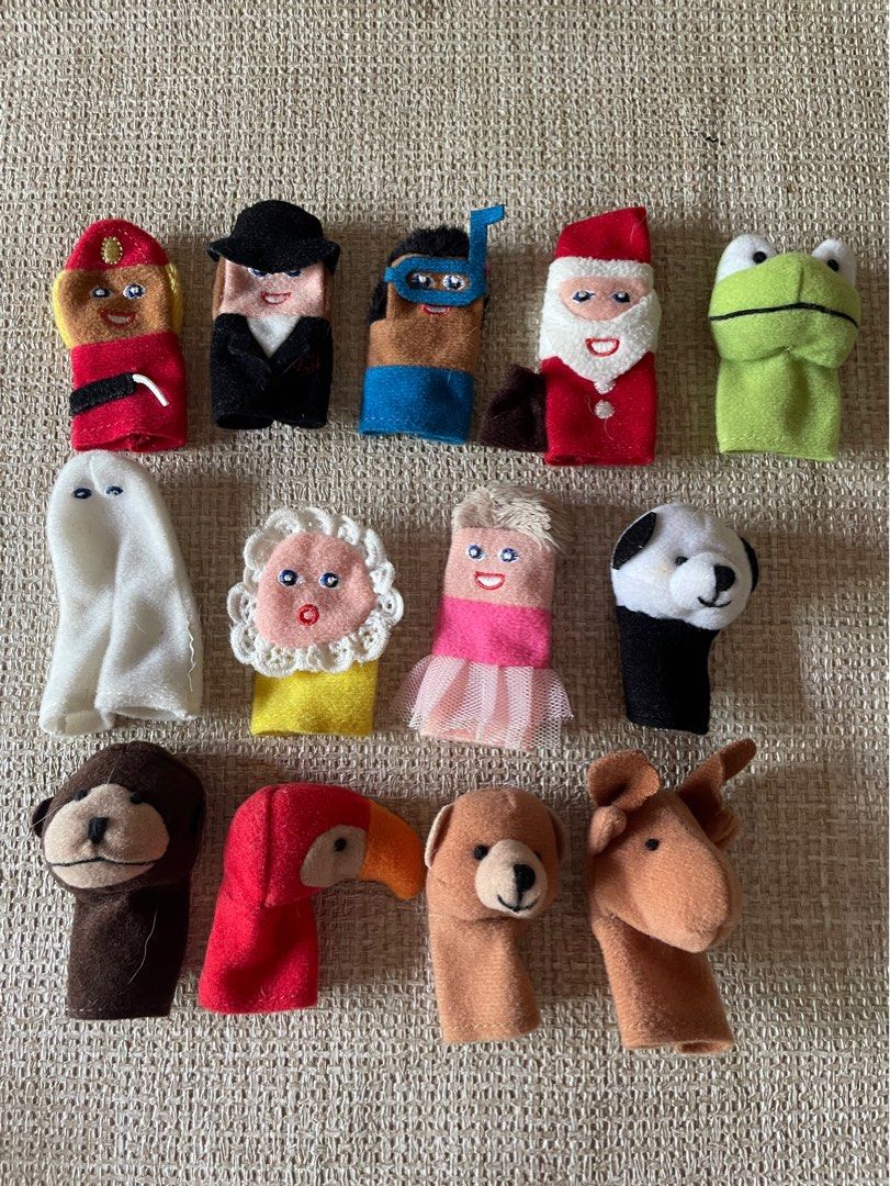 Finger Puppets Sets and Bath finger puppets, Hobbies & Toys, Toys ...