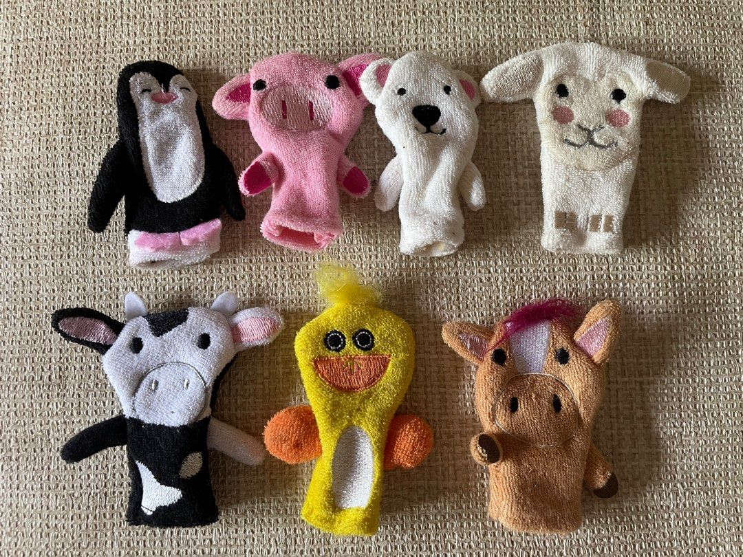 Finger Puppets Sets and Bath finger puppets, Hobbies & Toys, Toys ...