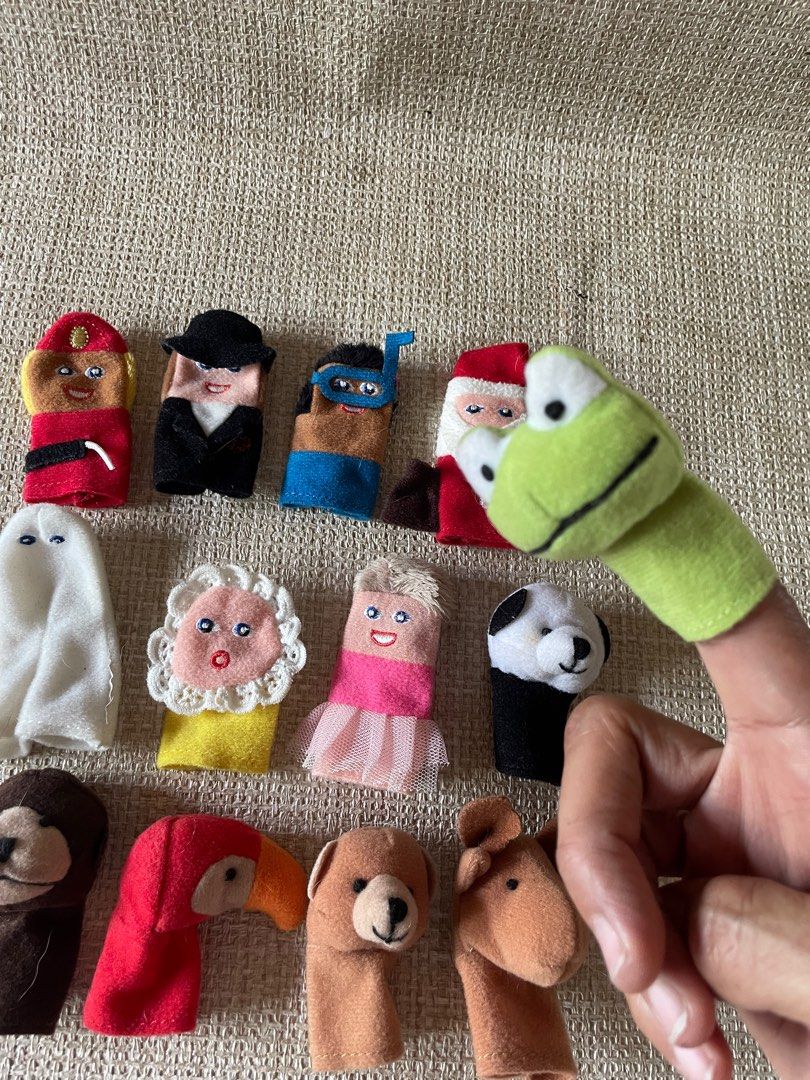 Finger Puppets Sets and Bath finger puppets, Hobbies & Toys, Toys ...
