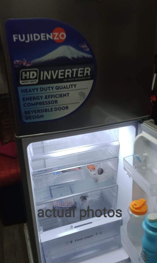 Fujidenzo INR-82S 8cu.ft. HD inverter No Frost, TV & Home Appliances, Kitchen Appliances ...