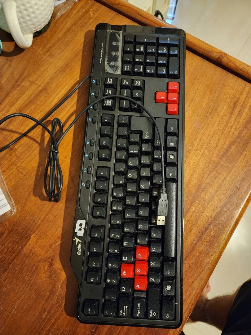 Genius Wired keyboard, Computers & Tech, Parts & Accessories, Computer ...