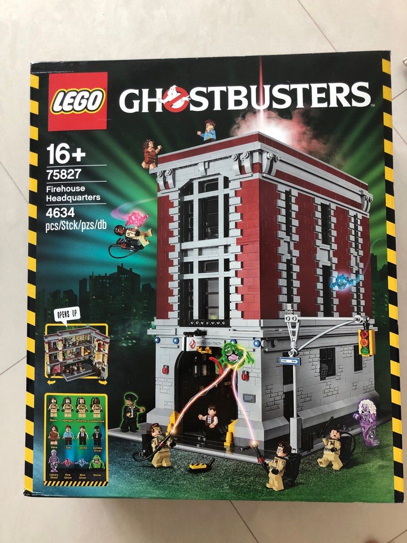 Ghostbuster Firehouse Headquarters- 75827, Hobbies & Toys, Toys & Games ...