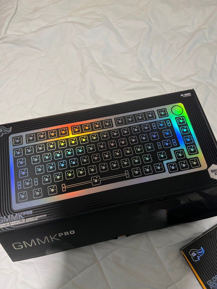 GMMK PRO WHITE Barebone 75% Mechanical Gaming Keyboard, Computers ...
