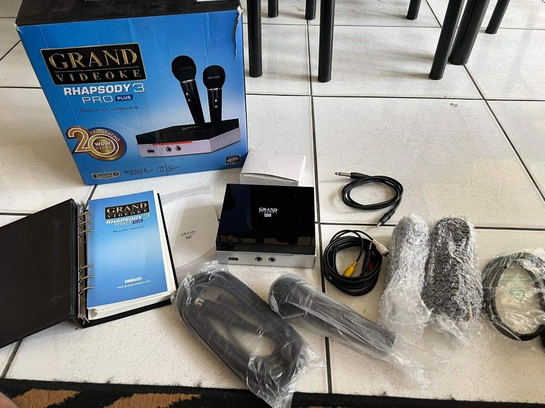 Grand Videoke Rhapsody 3 Pro Plus, Audio, Portable Audio Accessories on ...
