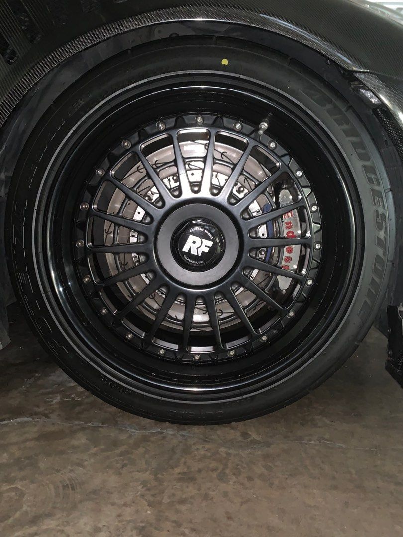 GTR R35 Rotiform Rims, Car Accessories, Tyres & Rims on Carousell