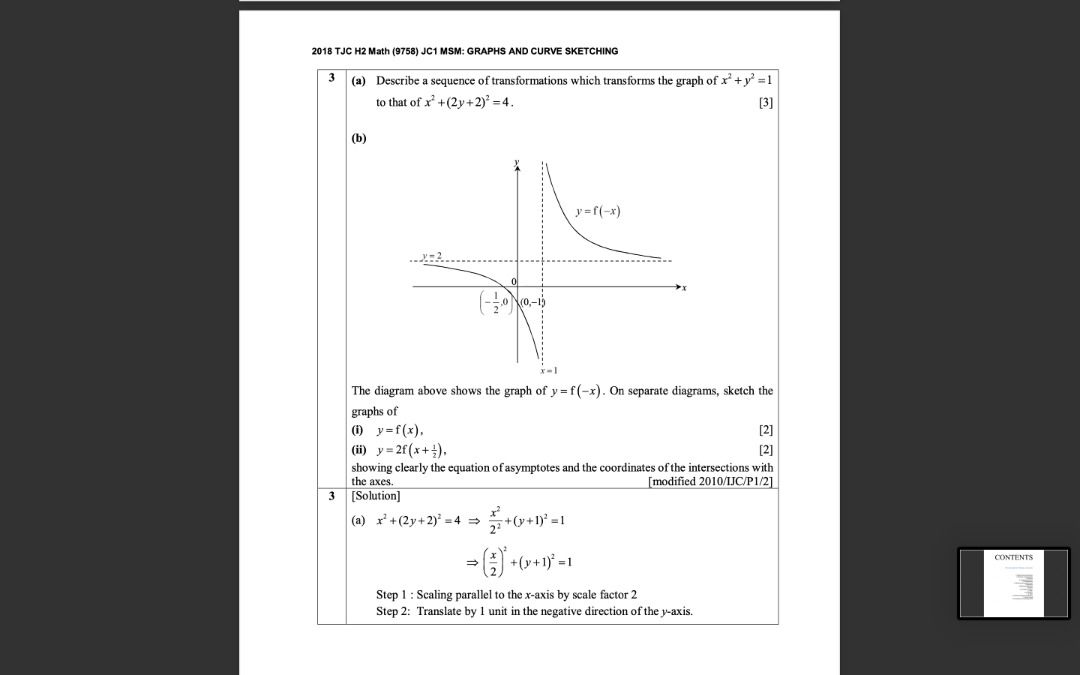 H2 math topical qns ( with worked solutions ) ALL TOPICS, Hobbies ...