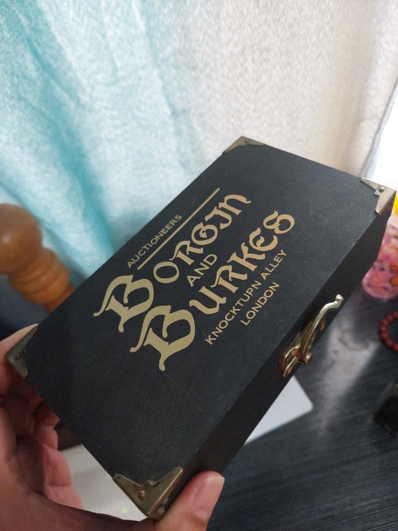 Harry Potter Borgin and Burke Knockturn Alley Wooden Box, Hobbies ...