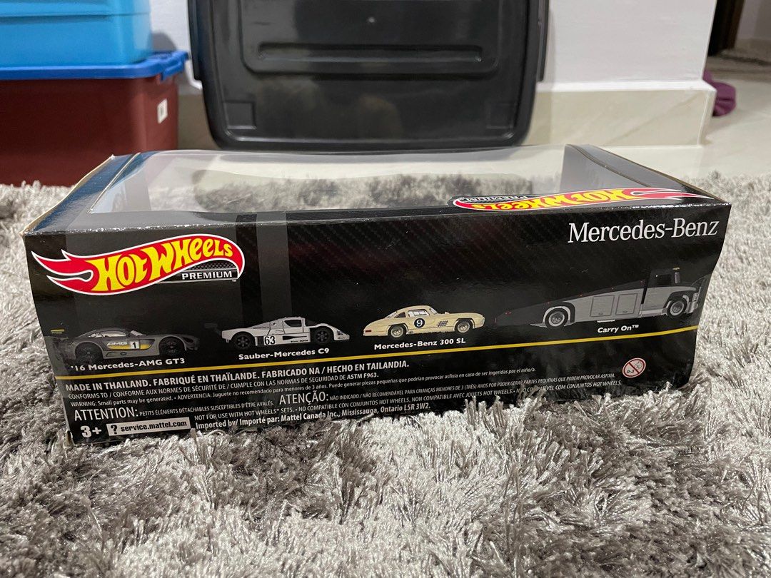 Hot Wheels Mercedes-Benz Box set, Hobbies & Toys, Toys & Games on Carousell