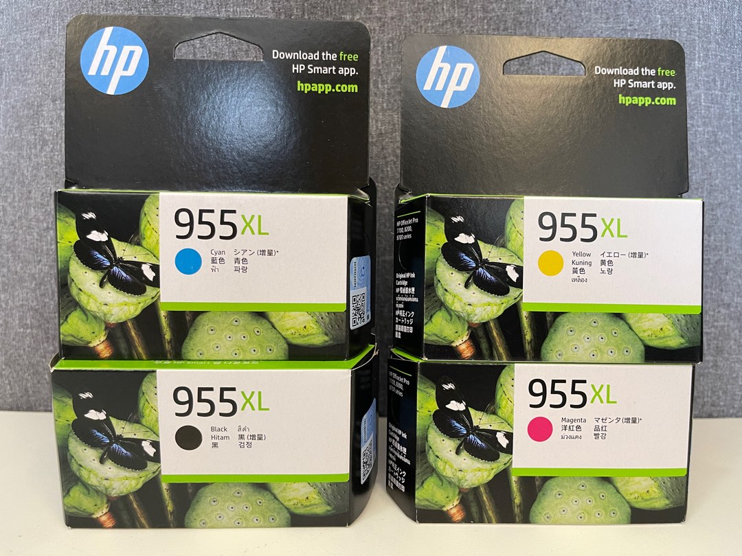 HP 955XL Ink Cartridge, Computers & Tech, Printers, Scanners & Copiers ...
