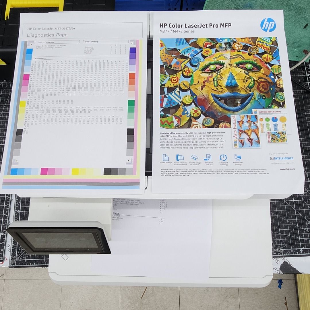 HP M477FDW MULTI LASER PRINTER, Computers & Tech, Printers, Scanners ...