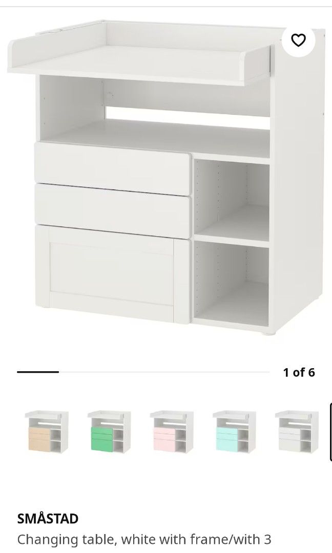IKEA Changing Table, Babies & Kids, Baby Nursery & Kids Furniture ...