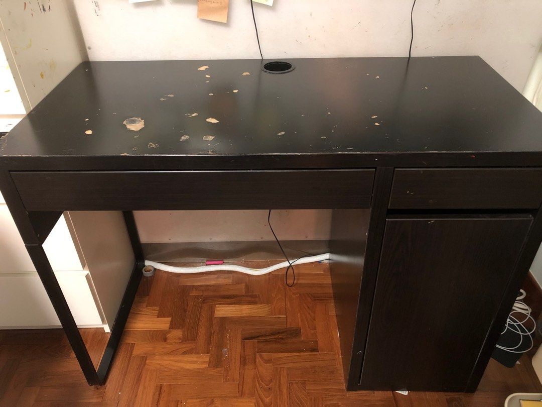 IKEA Micke study desk / table, Furniture & Home Living, Furniture ...