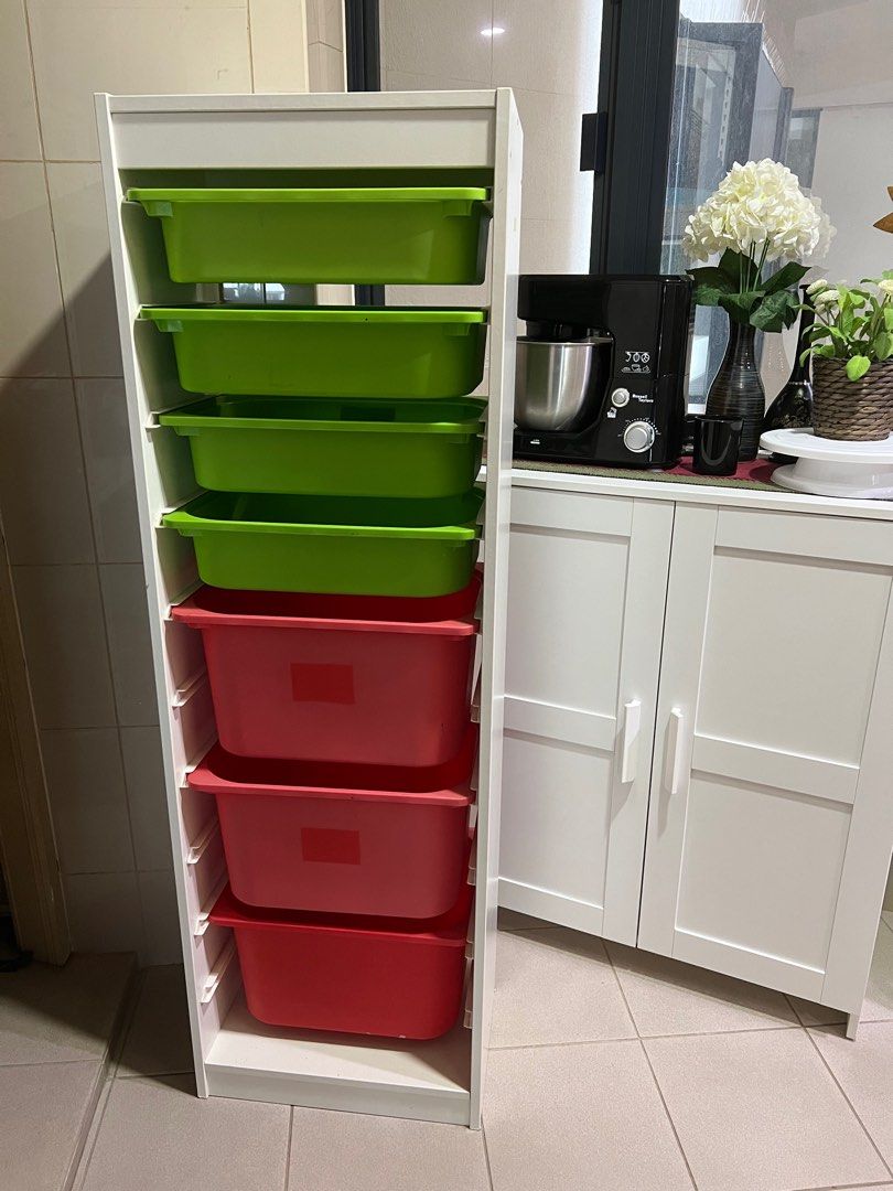 IKEA Toy Shelf / Storage drawers, Furniture & Home Living, Furniture ...