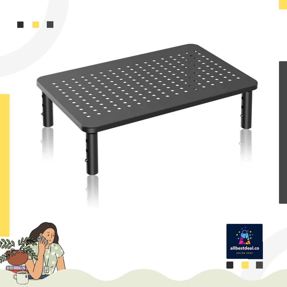 ~instock~ Suptek Computer Monitor Riser, Monitor Stand Riser for Laptop ...