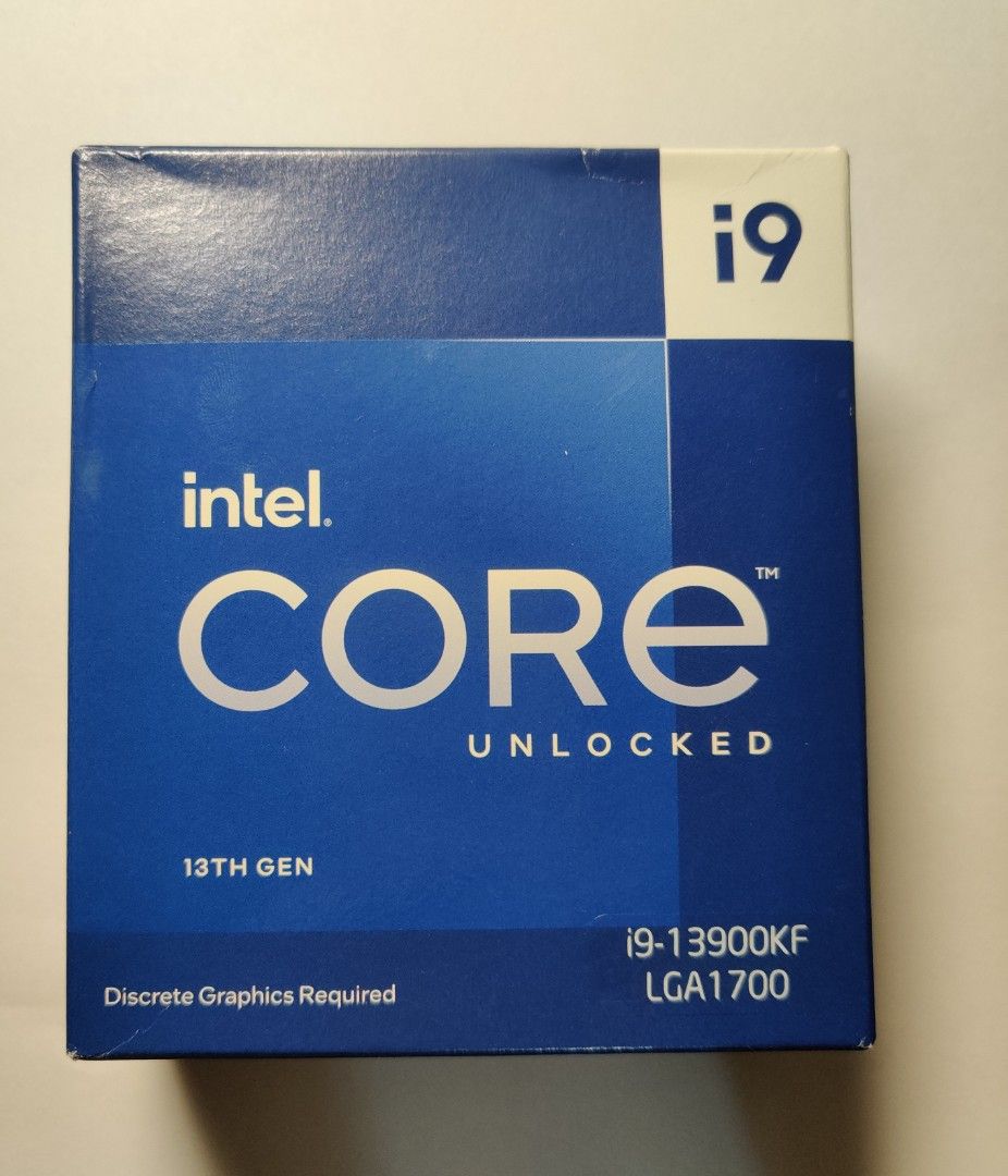Intel Core-i9 13900KF brand new, Computers & Tech, Parts & Accessories ...