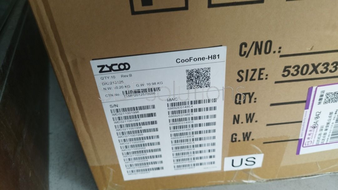 IP Phone ZYCOO H81, Computers & Tech, Office & Business Technology on ...