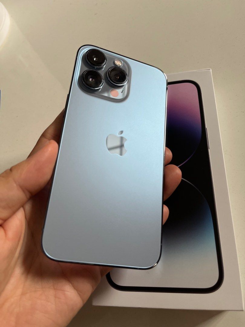 Iphone 13 Pro 128G Sierra Blue, Mobile Phones & Gadgets, Mobile Phones ...