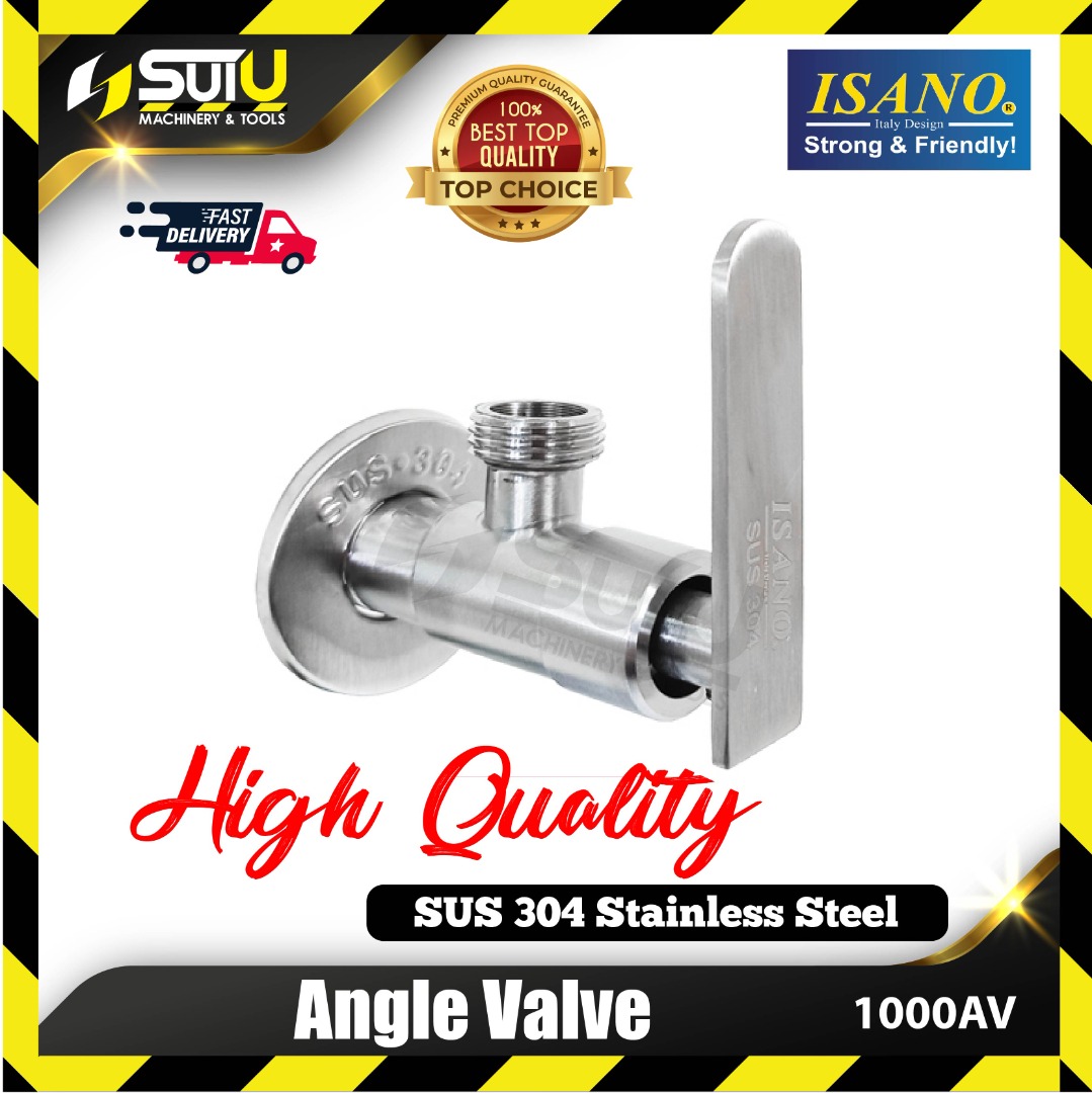 ISANO 1000AV SUS 304 Stainless Steel Angle Valve / Faucet, Furniture ...