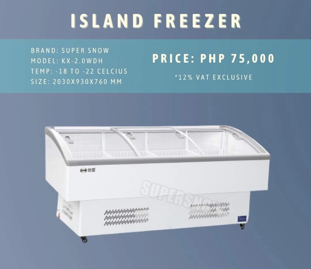 Island freezer, TV & Home Appliances, Kitchen Appliances, Refrigerators ...