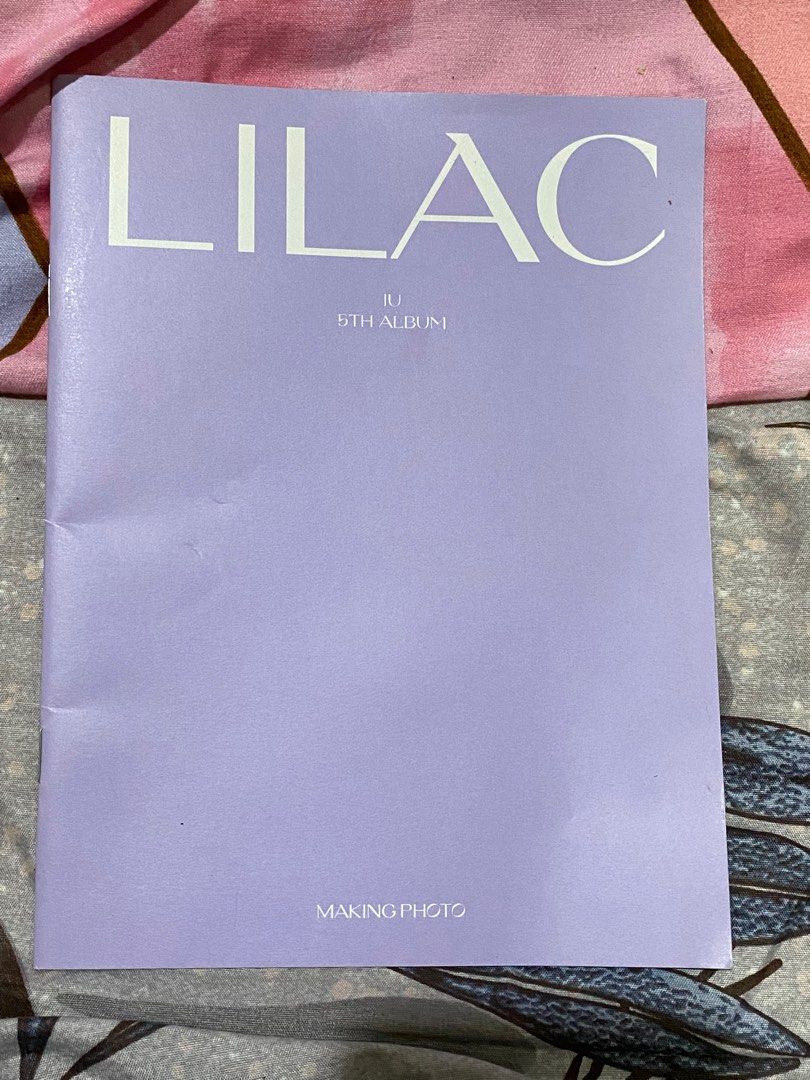 IU Lilac Photobook IU Photobook IU Making Photobook IU Lilac Making ...