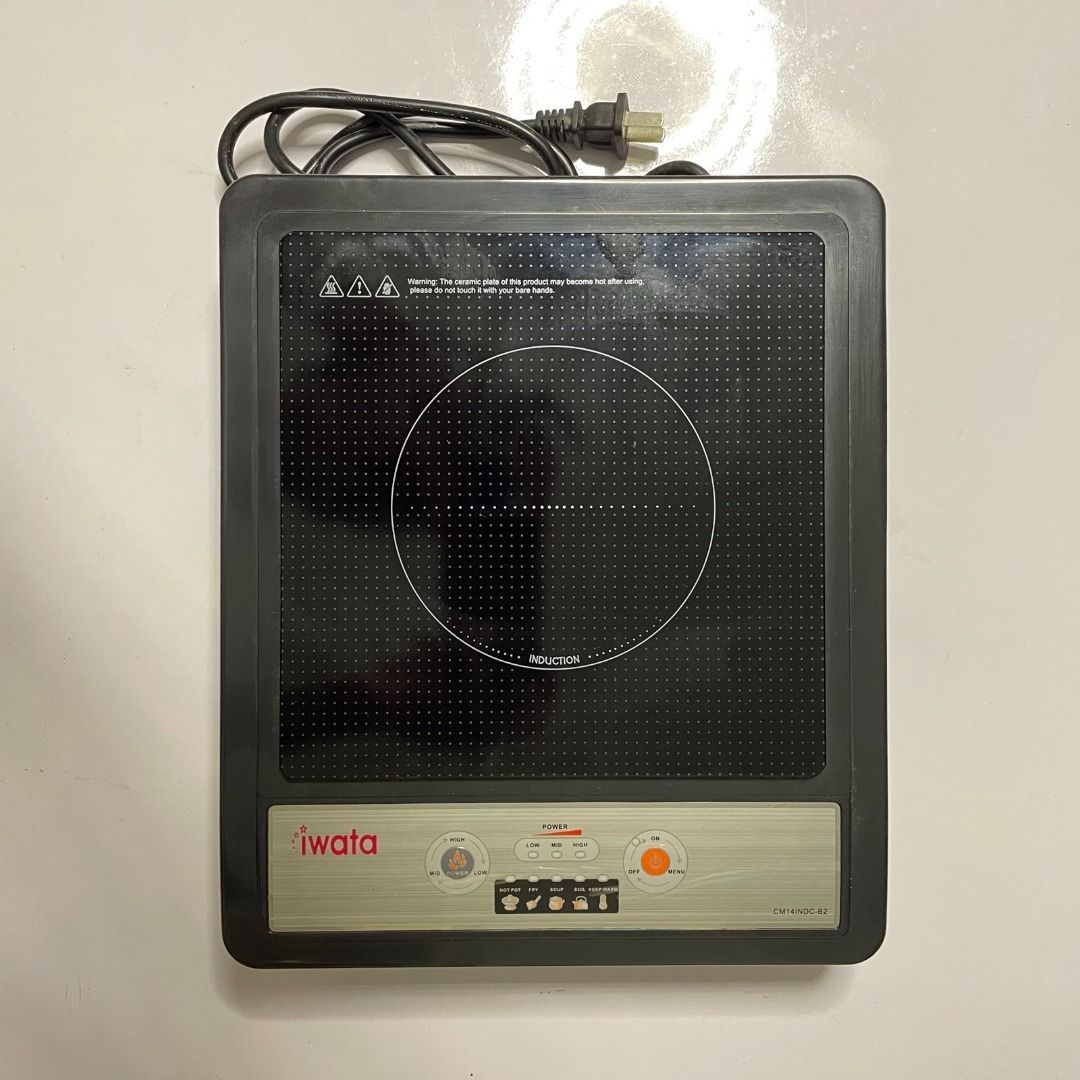 Iwata Induction Cooker Portable Cooker, TV & Home Appliances, Kitchen ...