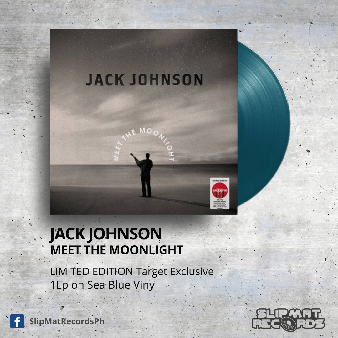 Jack Johnson - Meet The Moonlight [LIMITED EDITION Target Exclusive Sea Blue Vinyl], Hobbies ...
