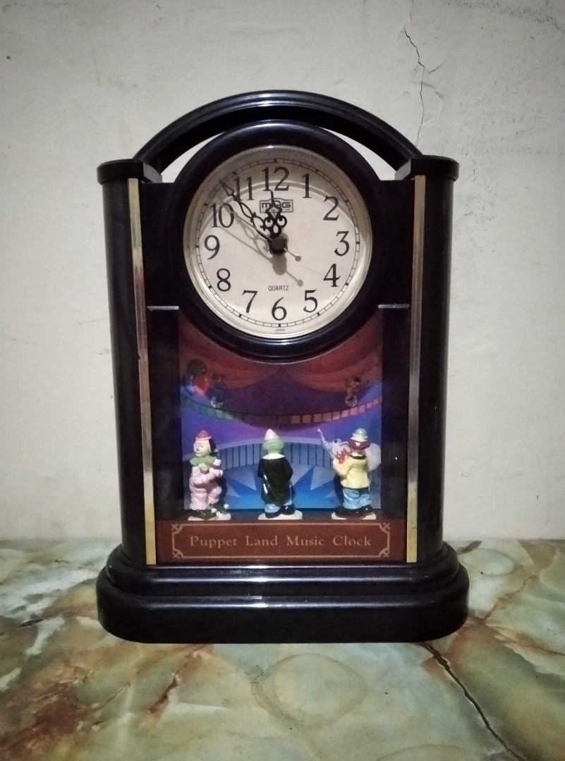 Jam Meja Ornamen / table clock, Antik, Jam & Perhiasan di Carousell