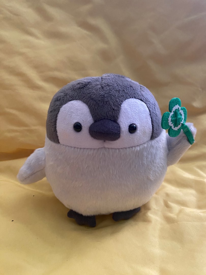 Japan__ Koupen chan penguin with clover leaf, Hobbies & Toys, Toys ...