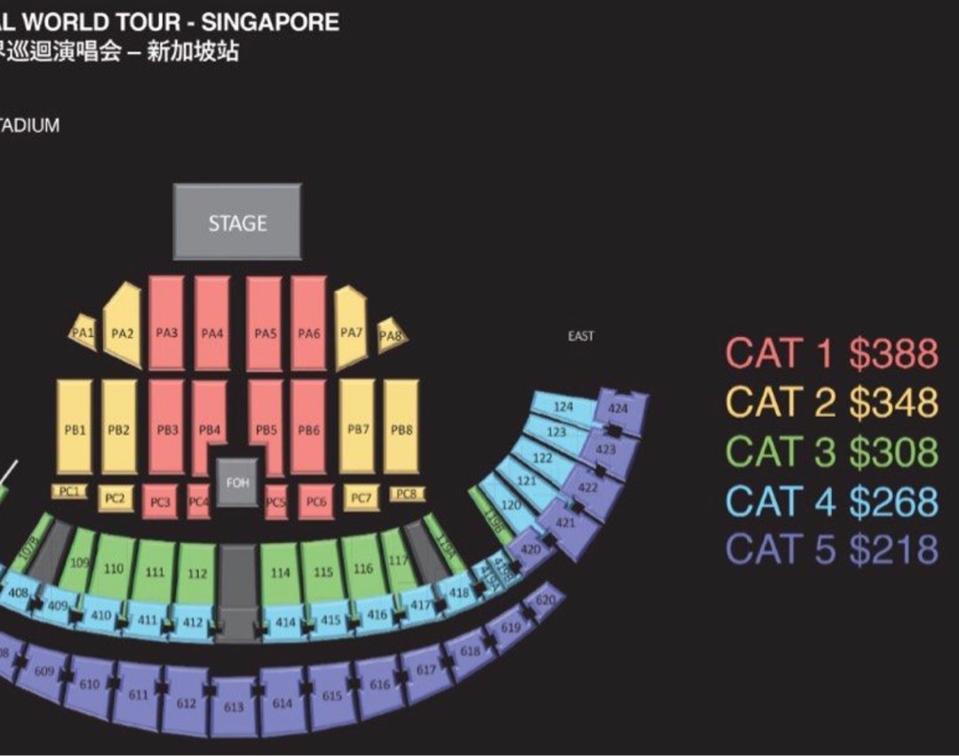 Jay Chou SG Concert E-Tickets x 2, Tickets & Vouchers, Event Tickets on ...