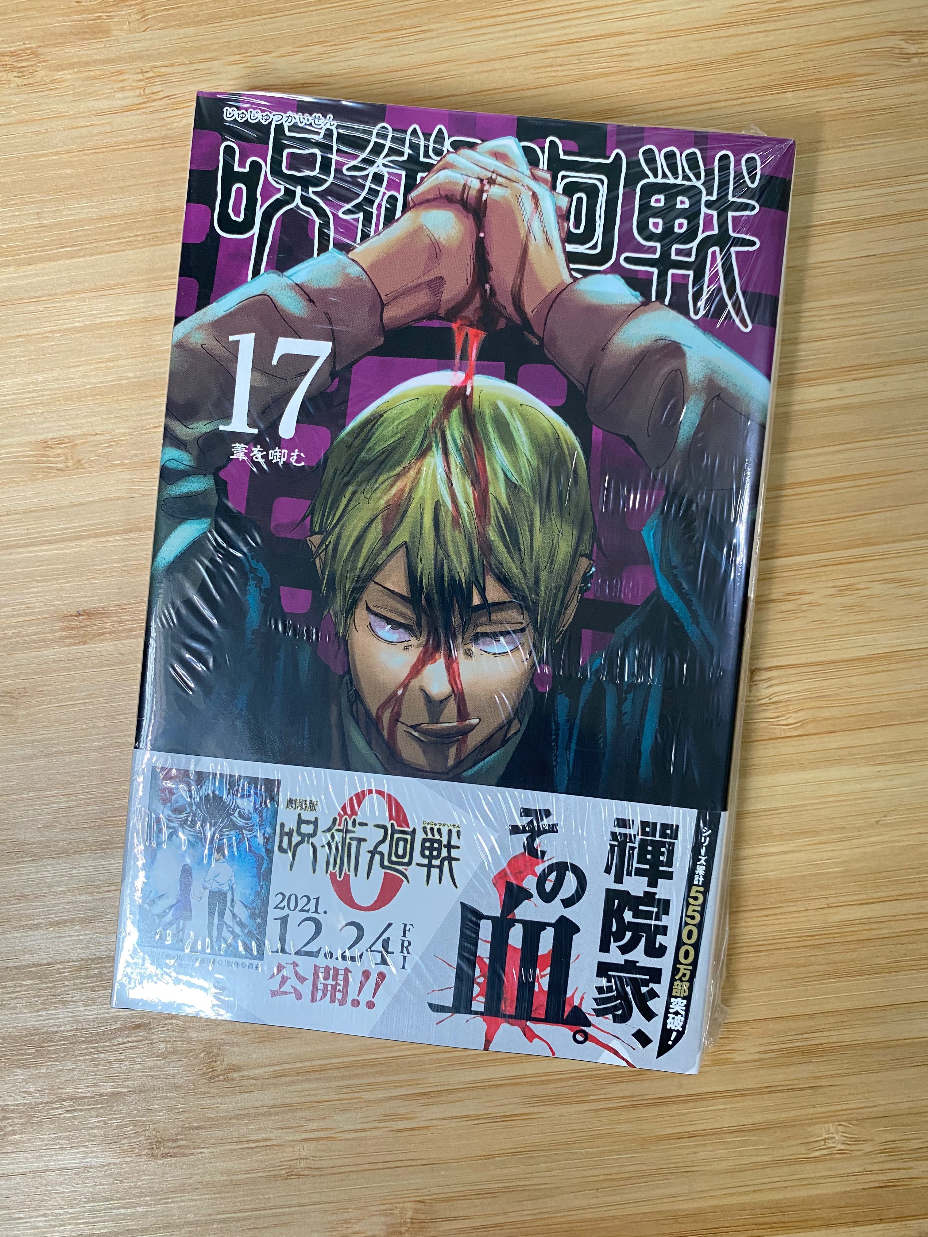 Jujutsu Kaisen Vol 17, Hobbies & Toys, Books & Magazines, Comics ...