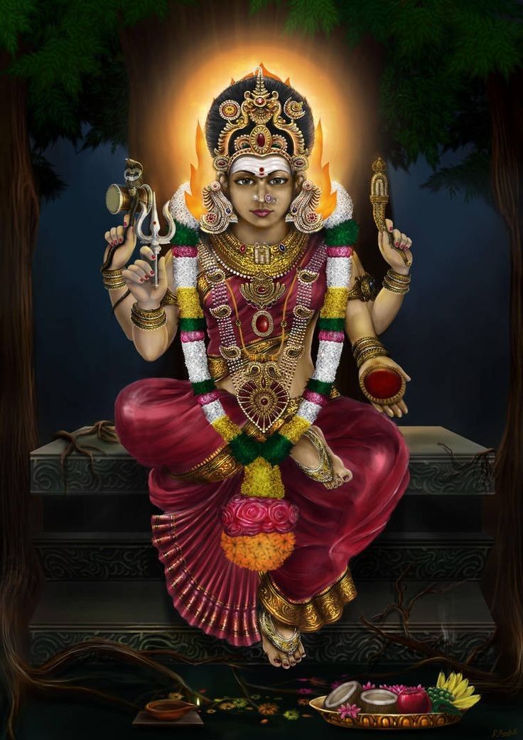 Kaliamman picture A4, Hobbies & Toys, Memorabilia & Collectibles ...